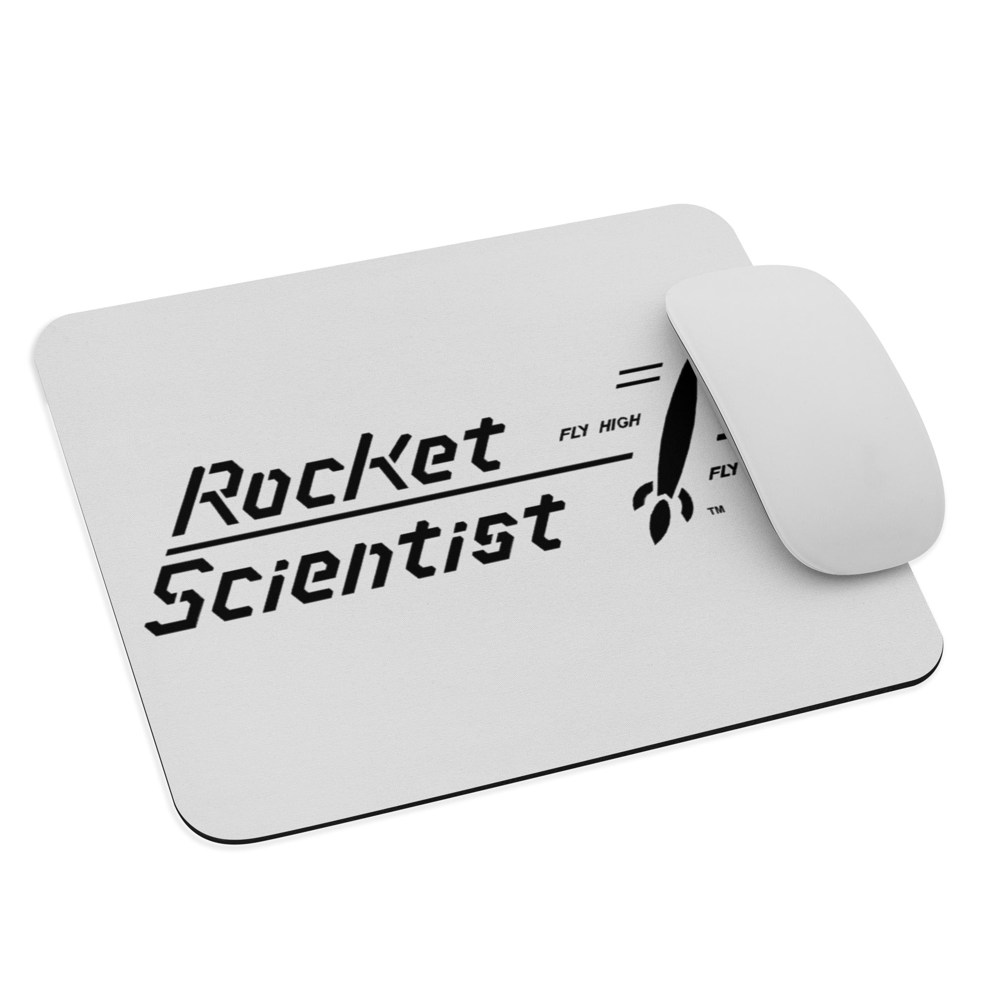 [5020] Mouse pad with Rocket Scientist Logo – Rising Hawk Design